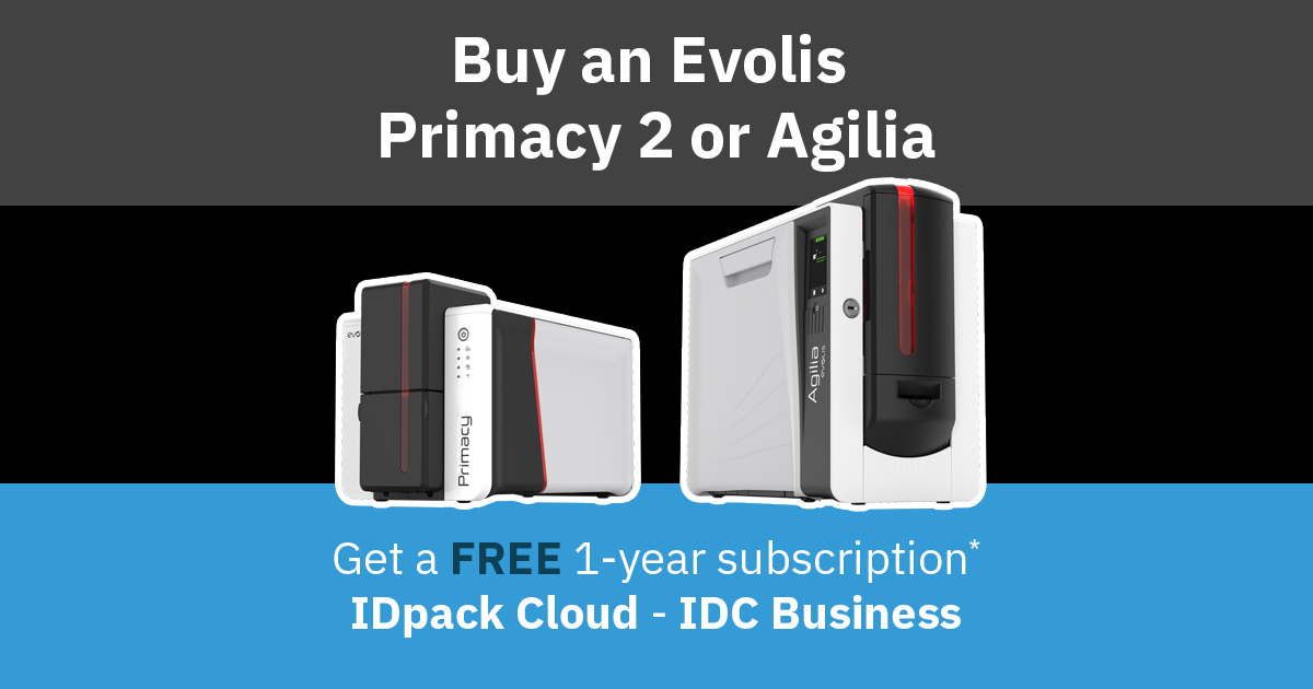 Buy an Evolis Primacy 2 or Agilia card printer and get a 1-year free ...