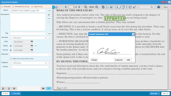 Signature Pads For EClinicalWorks Scriptel Software Partner Aptika Canada