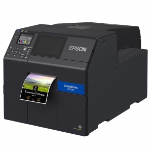 Epson ColorWorks CW-C6000A 4" Color Inkjet Label Printer (MATTE) with ...