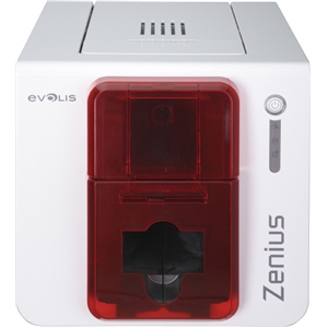 Evolis Zenius Expert line Fire Red - USB & Ethernet - Mag ISO ...