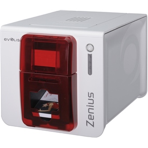 Evolis Zenius Expert line Fire Red - USB & Ethernet - Mag ISO ...