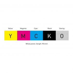 Evolis Zenius & Primacy 5 Panel Color Ribbon - YMCKO - 200 prints ...