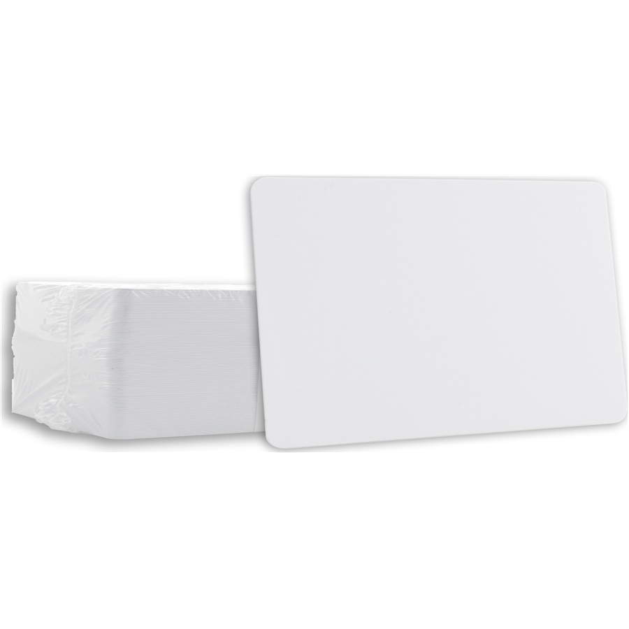 Blank PVC Cards White - 0.012" - 1,000 pack (CR80.012) - Aptika