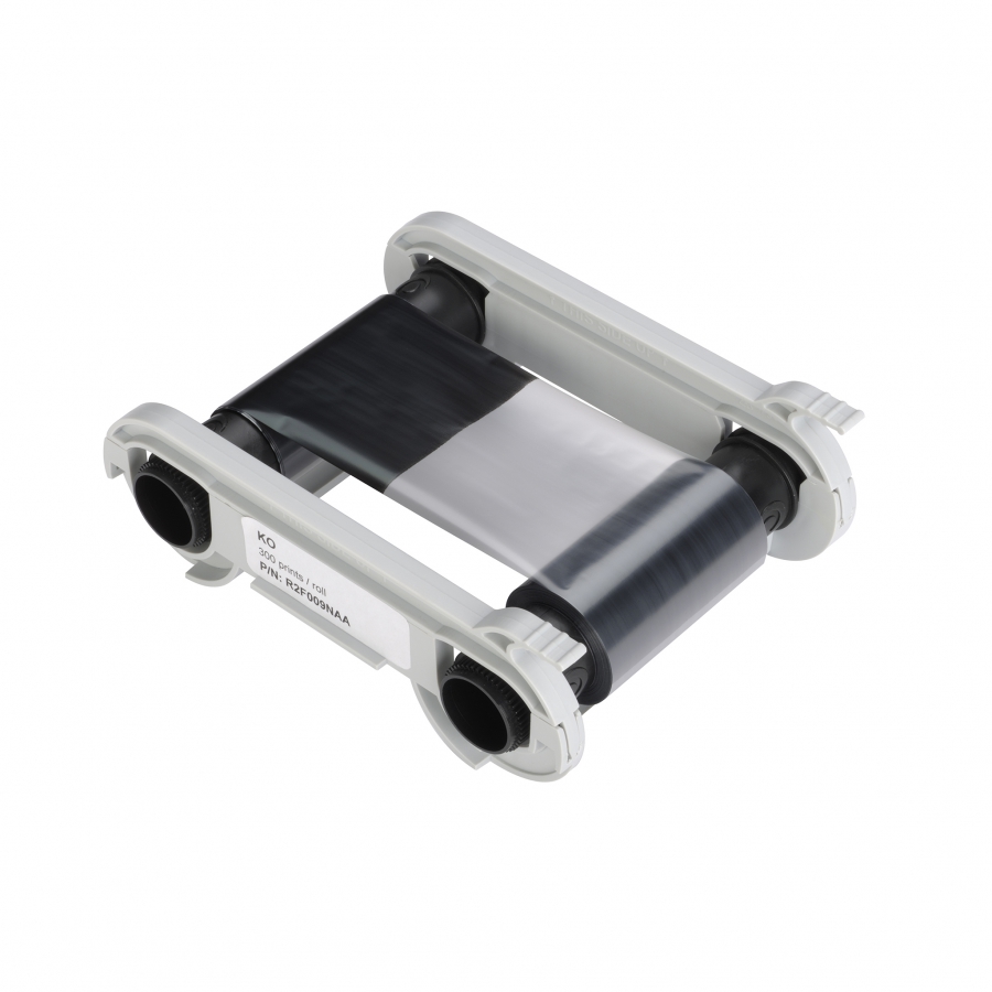 Evolis Zenius & Primacy - 2 Panel KO Monochrome Ribbon - 300 cards ...