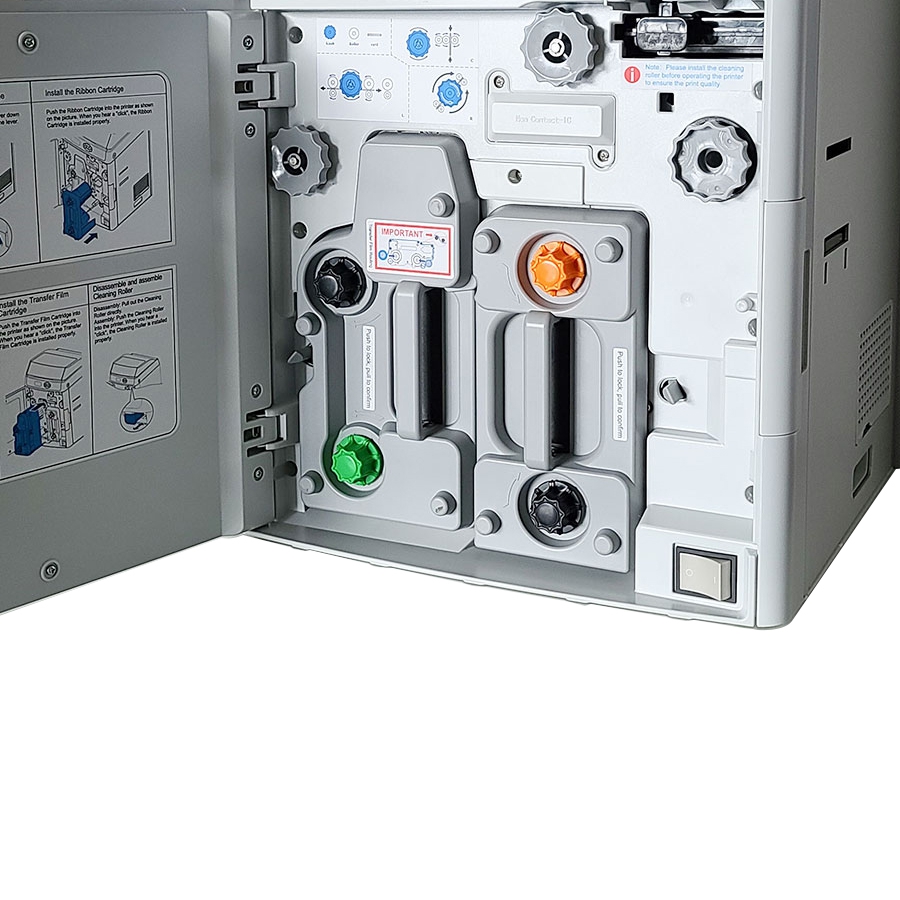 Nisca Kanematsu 201+ Retransfer ID Card Printer - Dual-Sided ...