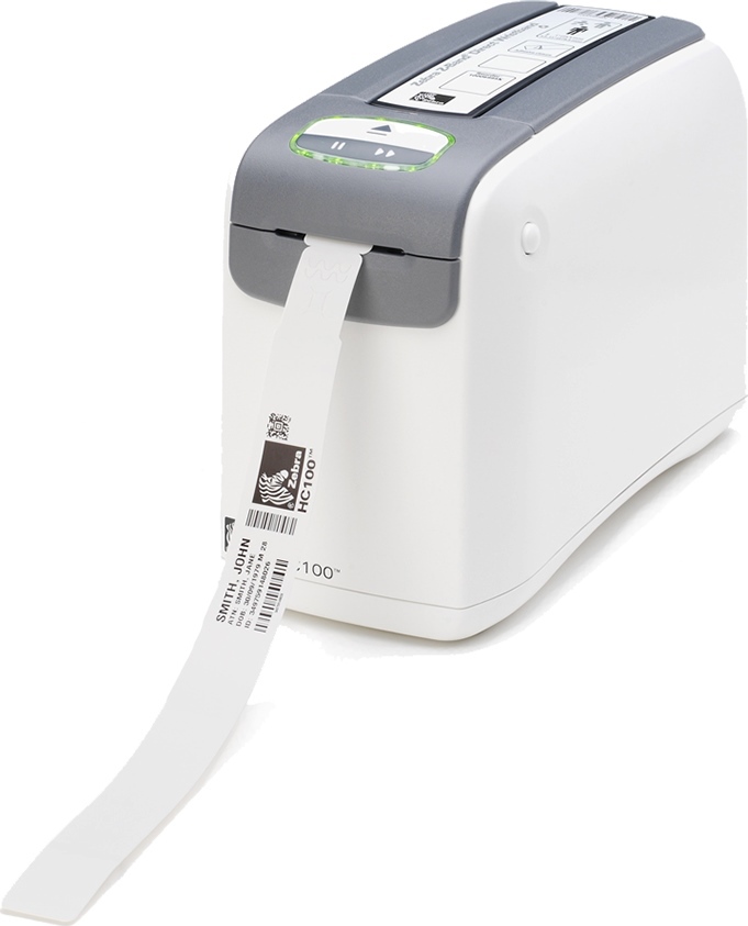 HC100 Wristband Printer with USB and Serial (HC100-3001-1000) - Aptika ...