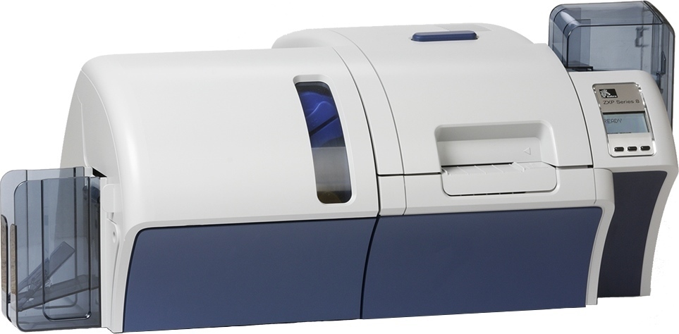 Zebra ZXP Series 8 U/E Dual-Sided w/ Single-Sided Lamination (Z83 ...
