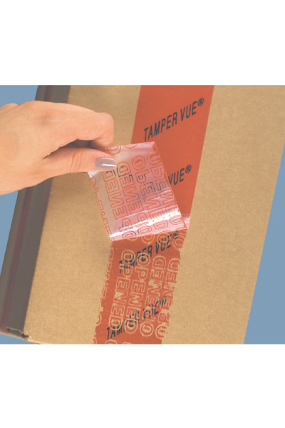 2" Wide Red TAMPERtape Security Tape - Displays "OPENED" Pattern (if ...