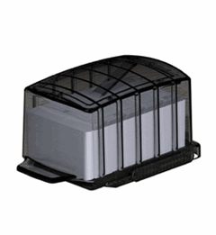 50 PVC blank cards in dispenser (PC1) - Aptika Canada Français